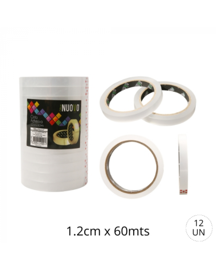Cinta Adhesiva 12mmx60mt – Libreria Meiggs